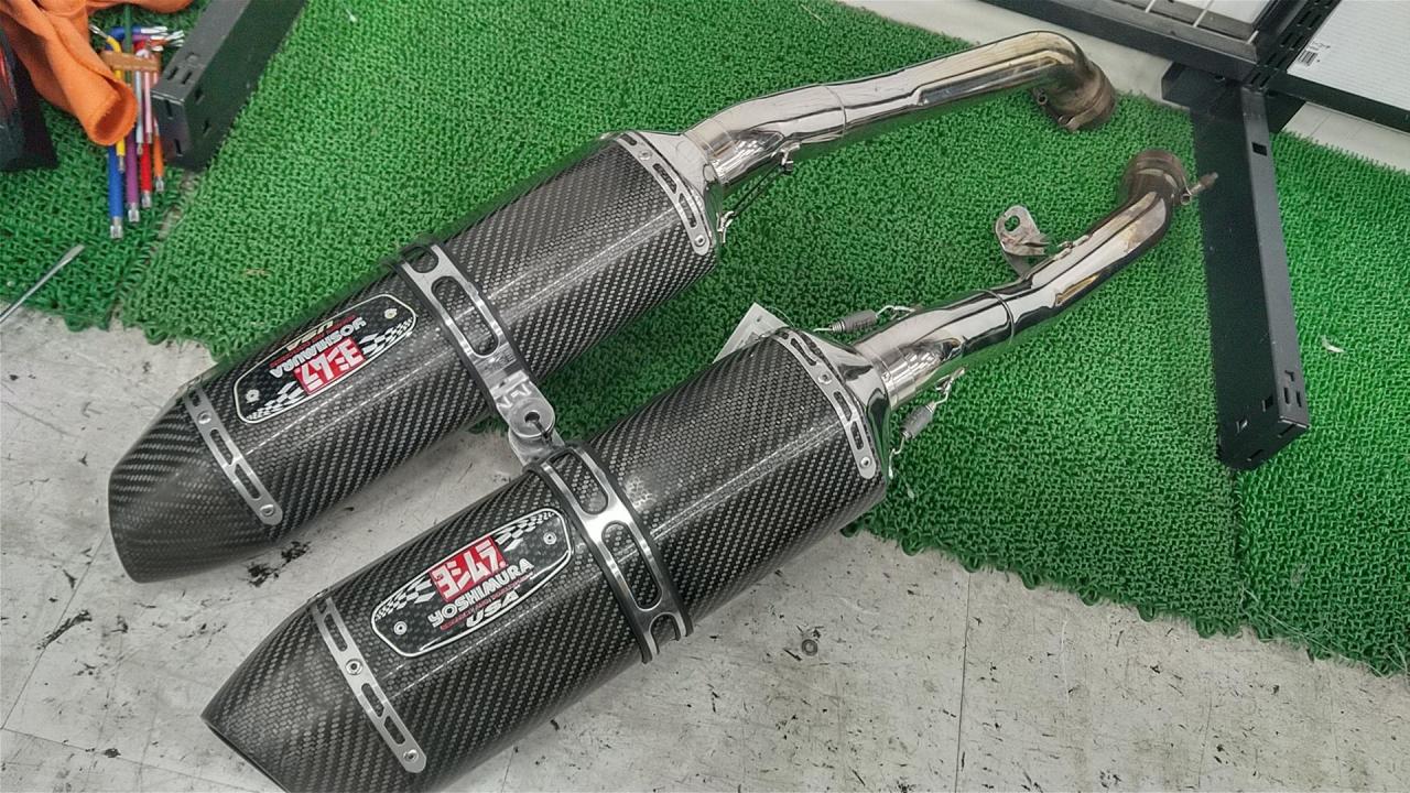 US YOSHIMURA カーボンサイレンサー ZX-14R(’12-’15) | バイク用品 マフラー スリップオンサイレンサー(二輪)を ...