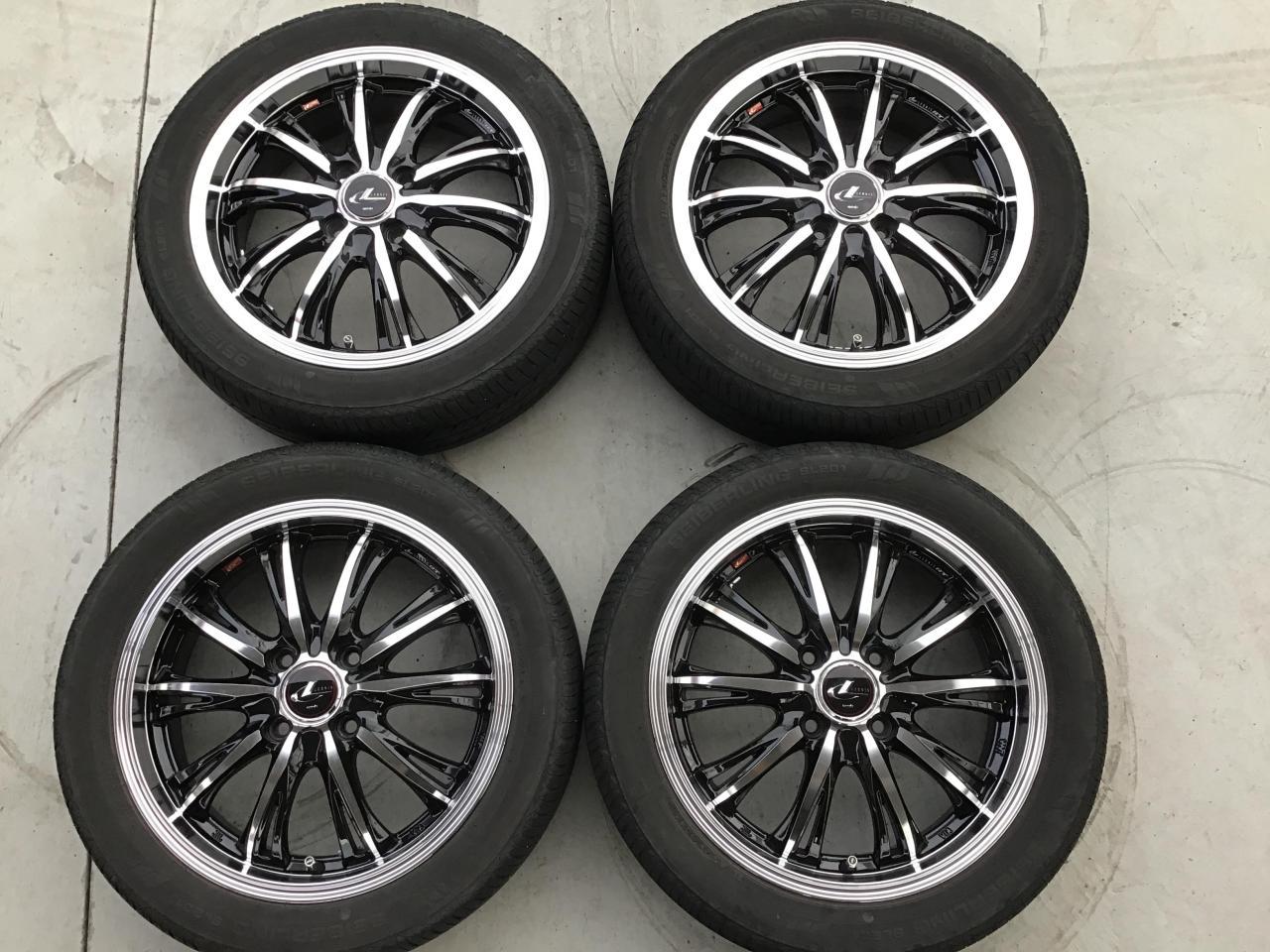 Weds LEONIS RT+SEIBELING SL201 | カー用品 タイヤホイールセット 15インチタイヤホイールセットを通販で購入する | 中古カー＆バイク用品の販売ならアップガレージ