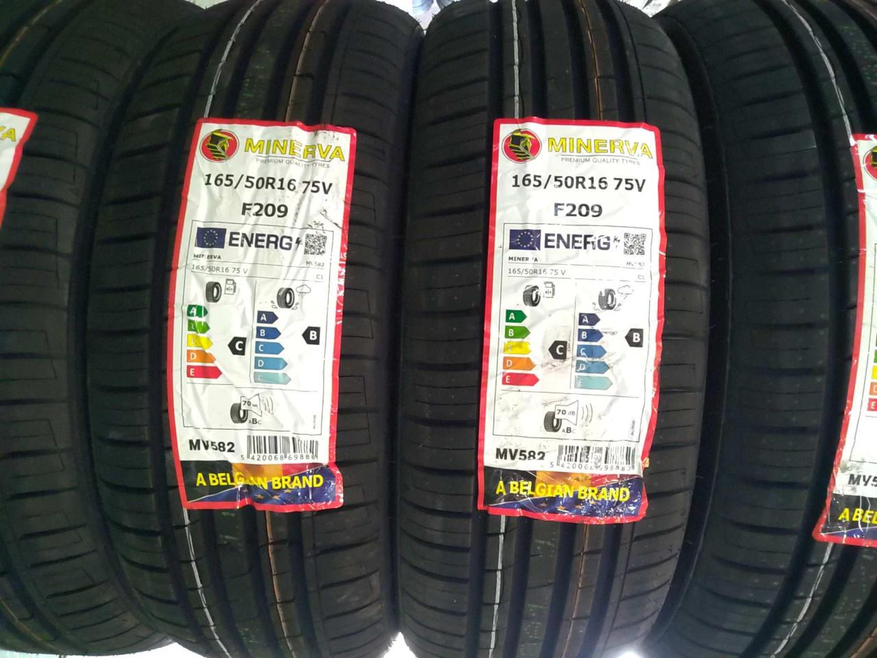 MINERVA F209 165/50R16 4本セット | カー用品 タイヤ 16インチタイヤを通販で購入する | 中古カー＆バイク用品の ...