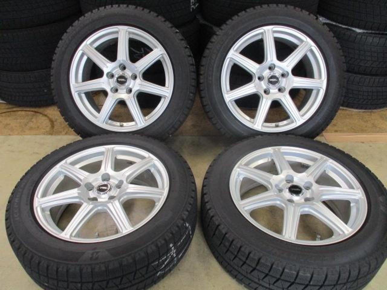 BRIDGESTONE TOPRUN R7 + BRIDGESTONE ICEPARTNER 2 | カー用品 スタッドレスタイヤホイールセット 17インチスタッドレスタイヤホイールセットを ...