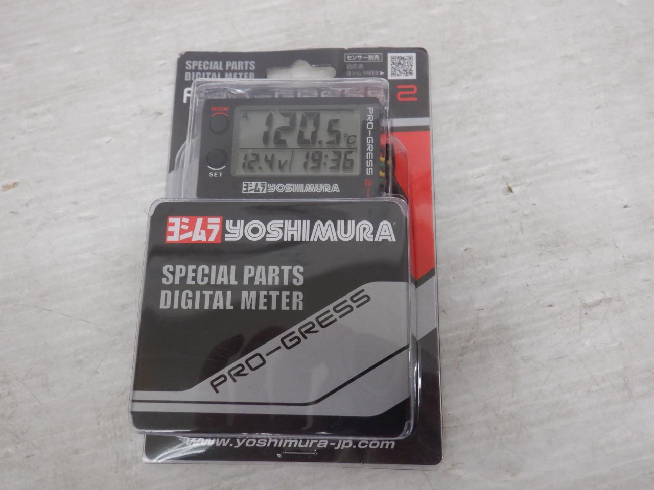 YOSHIMURA PRO-GRESS2 マルチテンプメーター 419-P02-0100 | 新古品 | アップガレージ 福岡博多店 | バイク用品 メーター その他メーター(二輪)を通販で ...