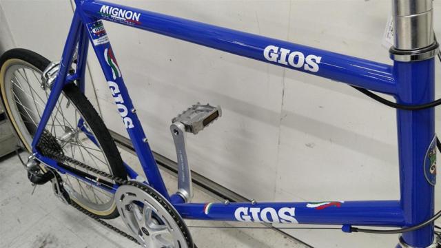 GIOS MIGNON 20インチ(451)外装8段変速ミニベロ ブルー 適応身長160前後 | 自転車 シティ ミニベロ・小径車を通販で購入する | 中古カー＆バイク用品の販売ならアップガレージ