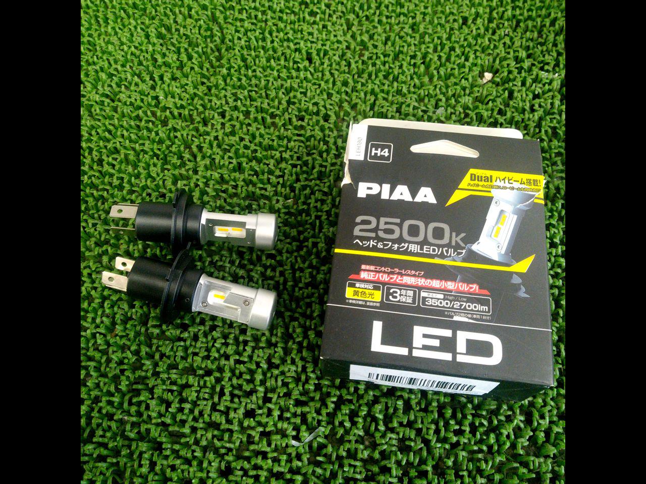 PIAA ヘッド&フォグ用LEDバルブ H4 【LEH190】 | カー用品 バルブ・HID LEDバルブを通販で購入する | 中古カー＆バイク用品の販売ならアップガレージ