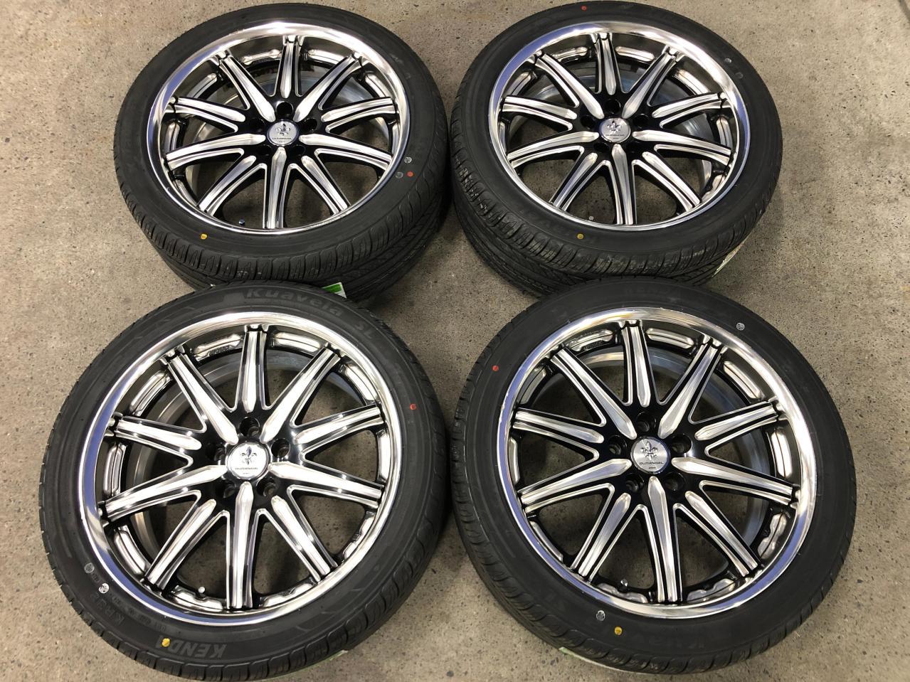 WORK DURANDAL DD4 + KENDA KR32☆新品タイヤ付き☆ | カー用品 タイヤホイールセット 19インチタイヤホイールセットを通販で購入する | 中古カー＆バイク用品の ...