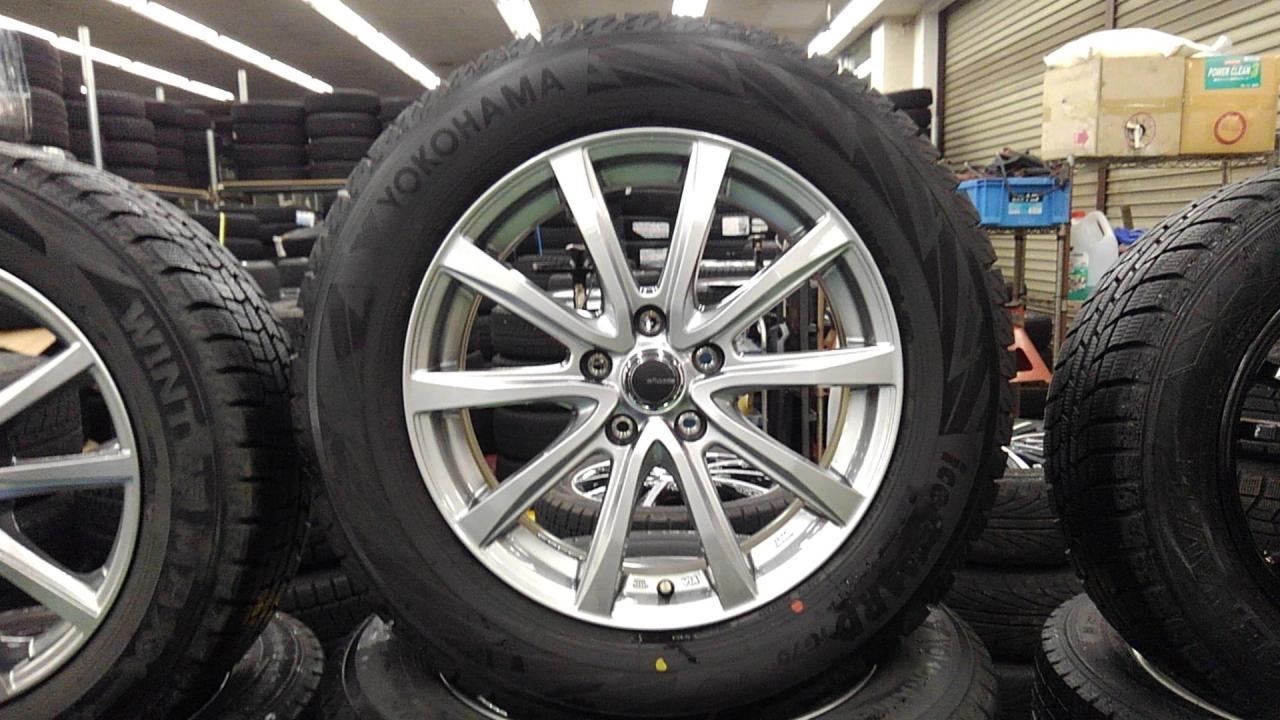 【★スタッドレス★】YOKOHAMA MILLOUS VX+YOKOHAMA iceGUARD iG70 | カー用品 スタッドレスタイヤホイールセット 17インチスタッドレスタイヤホイール ...