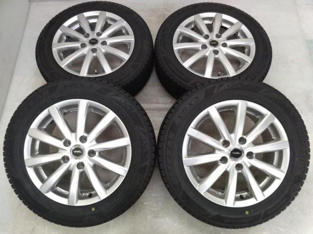 BRIDGESTONE TOPRUN A18+BRIDGESTONE BLIZZAK VRX3 | カー用品 スタッドレスタイヤホイールセット 16インチスタッドレスタイヤホイールセットを通販 ...