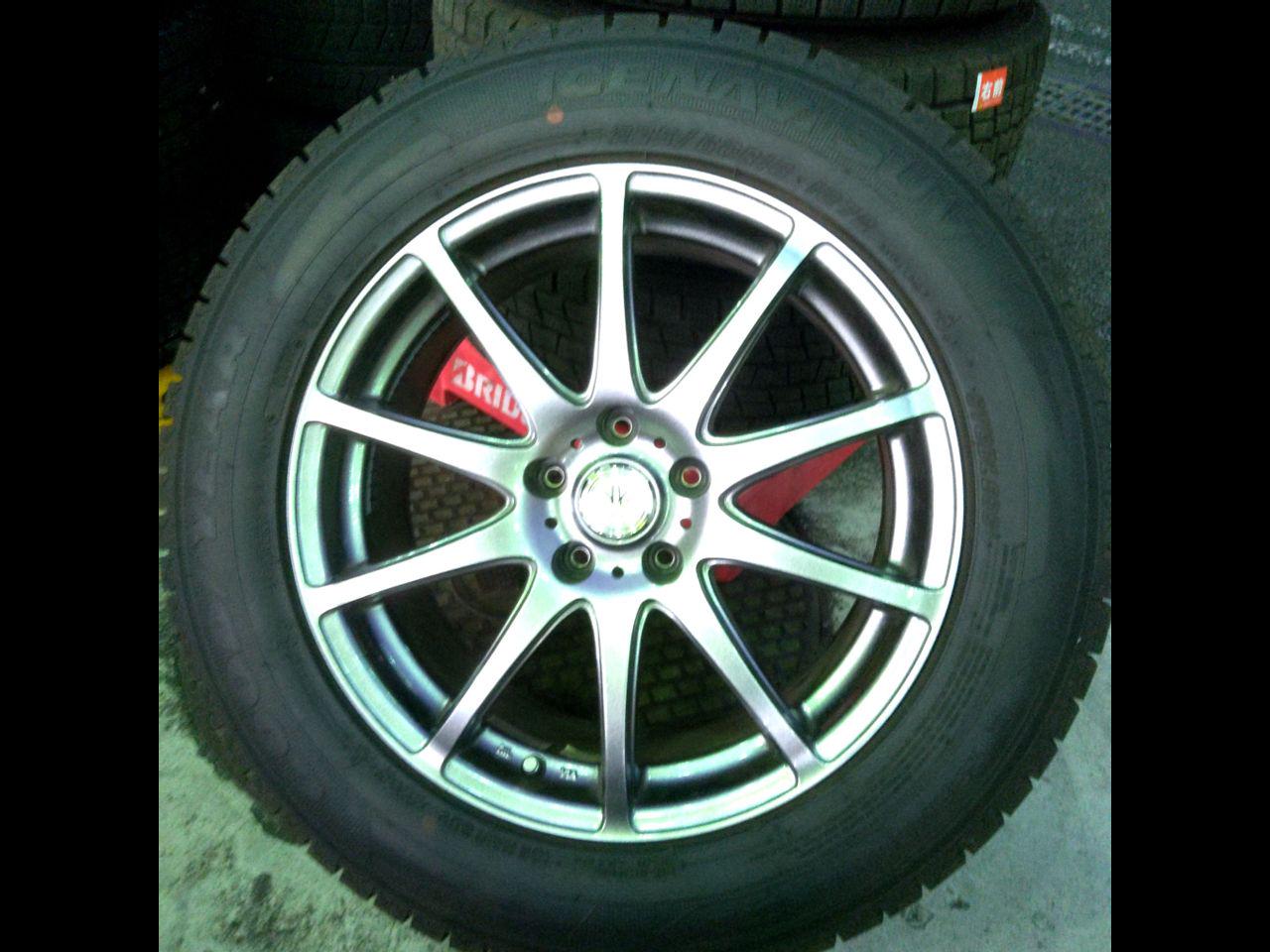 BADX 632 LOXARNY LOXARNY SPORT RS-10 + GOODYEAR ICE NAVI SUV | カー用品 スタッドレスタイヤホイールセット 18インチスタッドレス ...