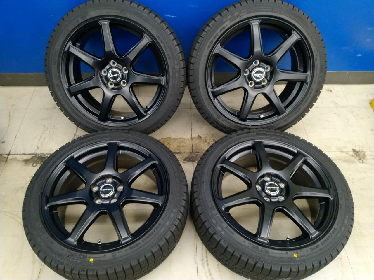 DUNLOP PRD SP7 + DUNLOP WINTERMAXX WM03 | カー用品 スタッドレスタイヤホイールセット 17インチ ...