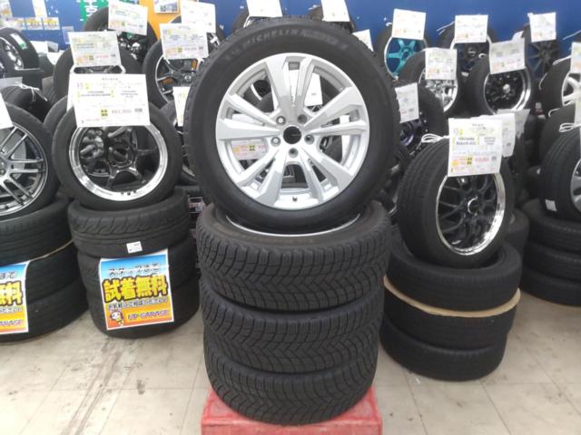 【A4オールロードクワトロサイズ】DUNLOP smartline 365 + MICHELIN X-ICE SNOW | カー用品 スタッドレスタイヤホイールセット 17インチスタッドレス ...