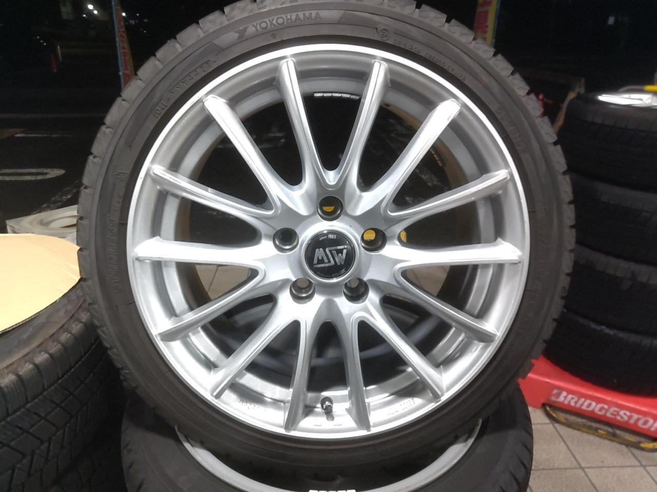 OZ MSW 86 + YOKOHAMA iceGUARD iG70 | カー用品 スタッドレスタイヤホイールセット 17インチスタッドレス ...