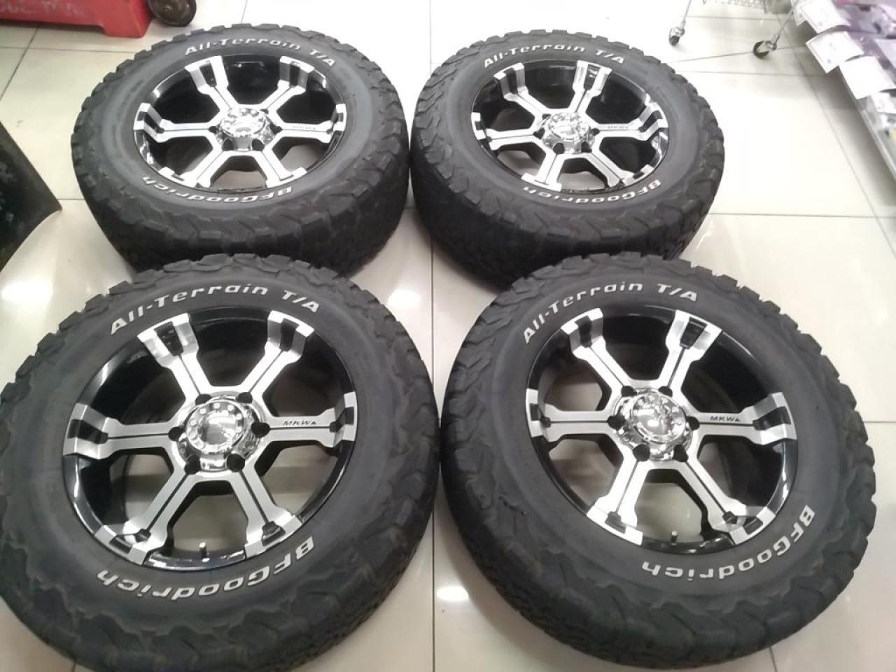 TRISTAR INTERNATIONAL MKW MK-36 + BFGoodrich All-Terrain T/A KO2【ランドクルーザープラド!ハイラックスに!】 | カー用品 ...