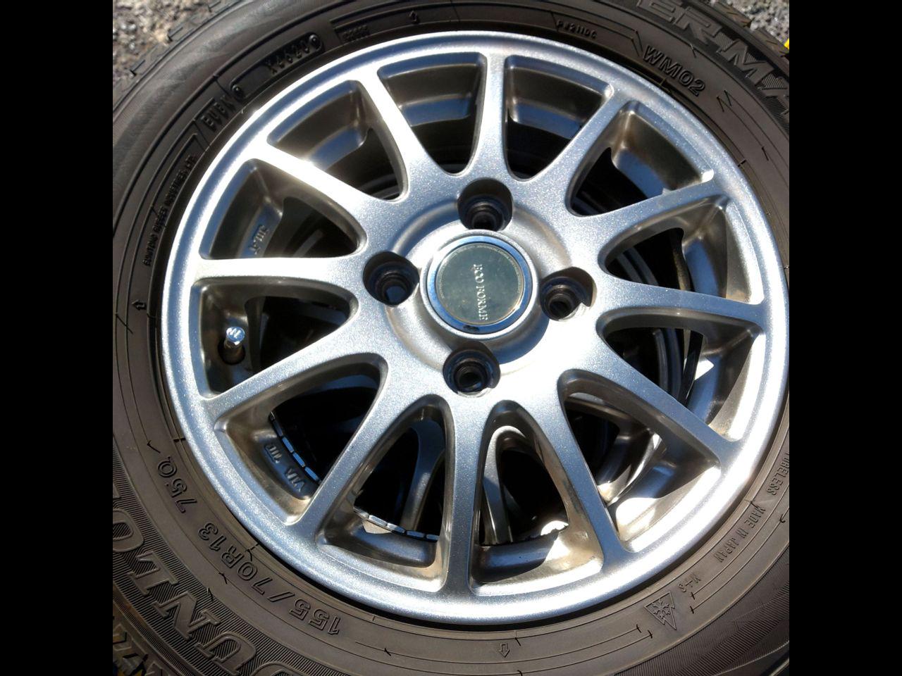 BRIDGESTONE(ブリヂストン) ECO FORME SE-12 + DUNLOP(ダンロップ) WINTER MAXX WM02 | カー用品 スタッドレスタイヤホイールセット 13 ...