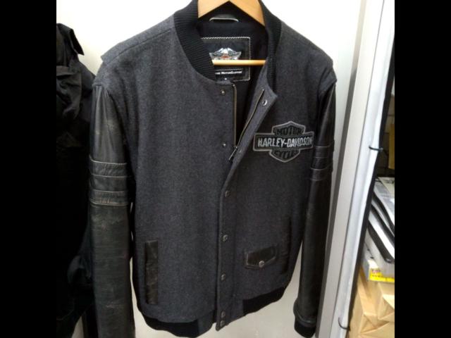 【サイズ:M】HarleyDavidson ハーレーダビッドソン 袖革スタジャン 97598-17VM【値下げしました】 | 中古品 ...