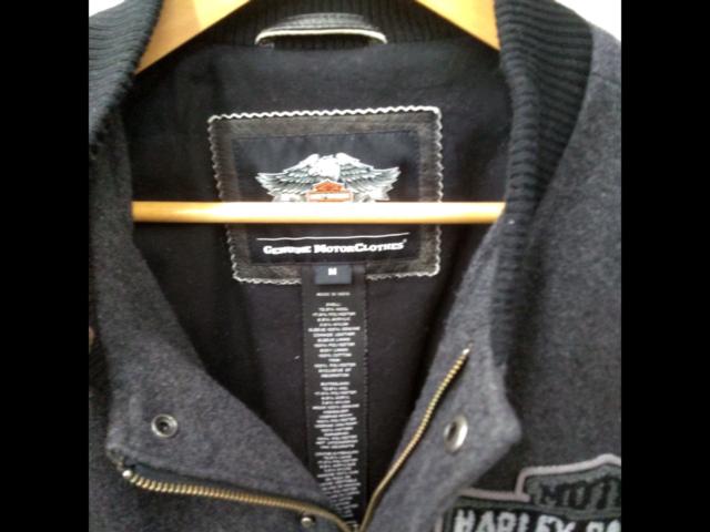 【サイズ:M】HarleyDavidson ハーレーダビッドソン 袖革スタジャン 97598-17VM【値下げしました】 | 中古品 ...
