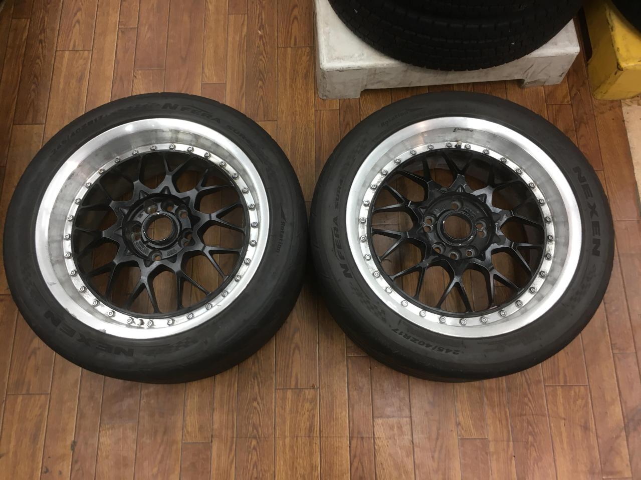 【ドリケツ2本】RAYS VOLK Racing Evolution 3 + NEXEN NFERA SURA4G | カー用品 タイヤ ...