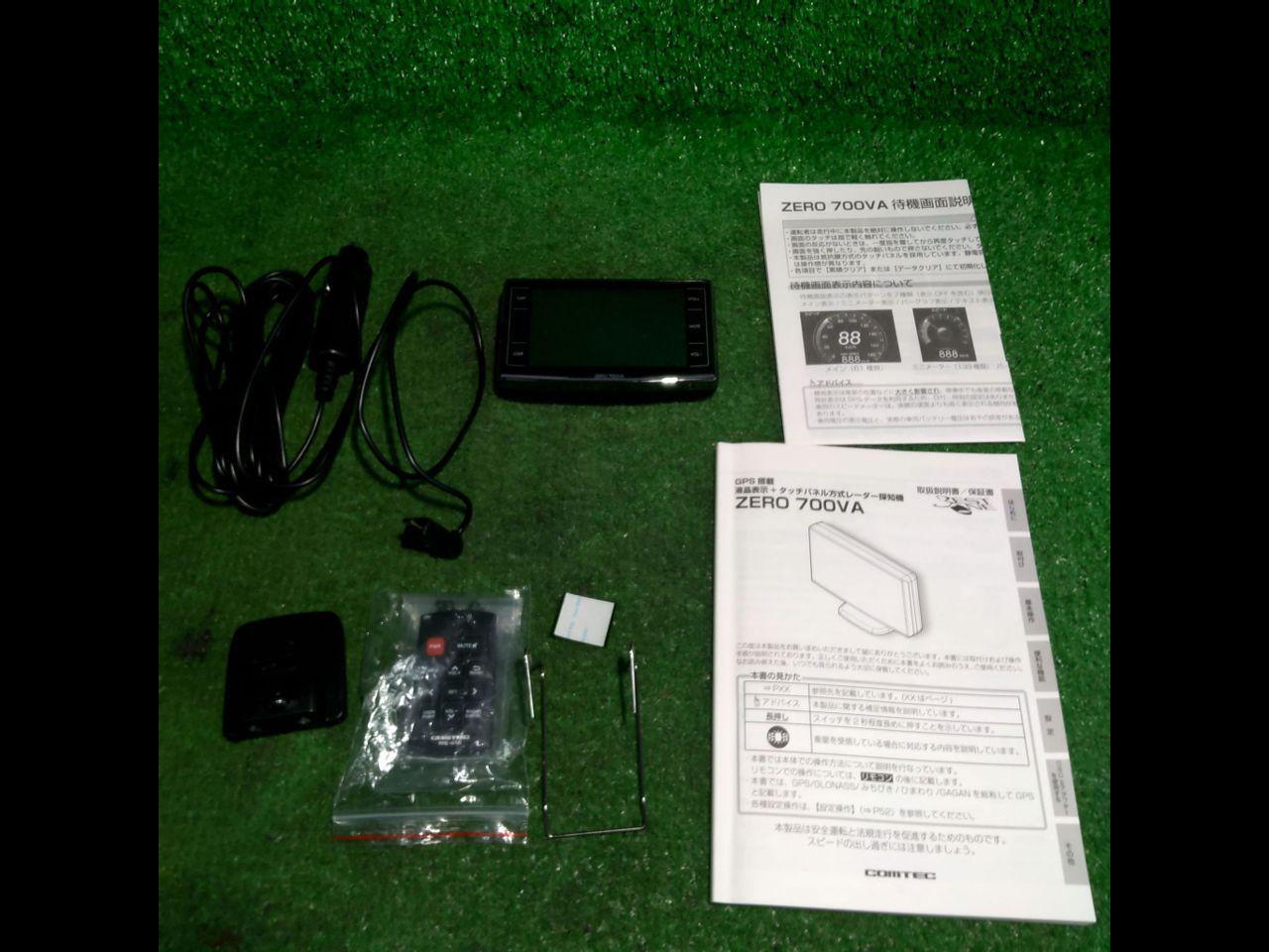 COMTEC(コムテック)ZERO 700VA レーダー探知機 | カー用品 電装系 レーダー探知機を通販で購入する | 中古カー＆バイク用品の販売ならアップガレージ