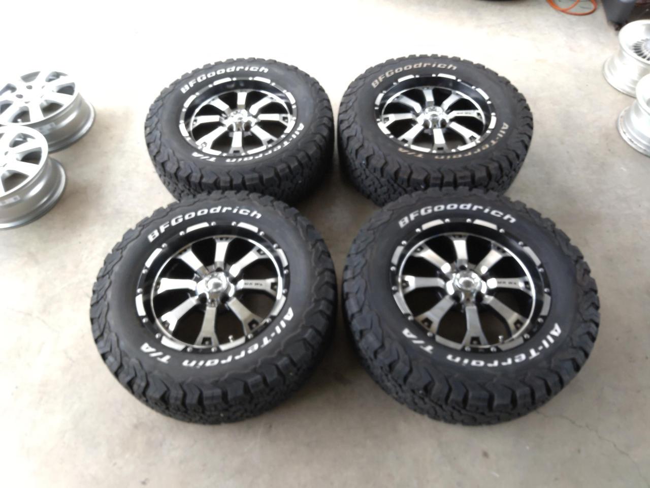 TRISTAR INTERNATIONAL MKW MK-46+BFGoodrich All-terrain | カー用品 タイヤホイールセット 17インチタイヤホイールセットを通販で購入する ...