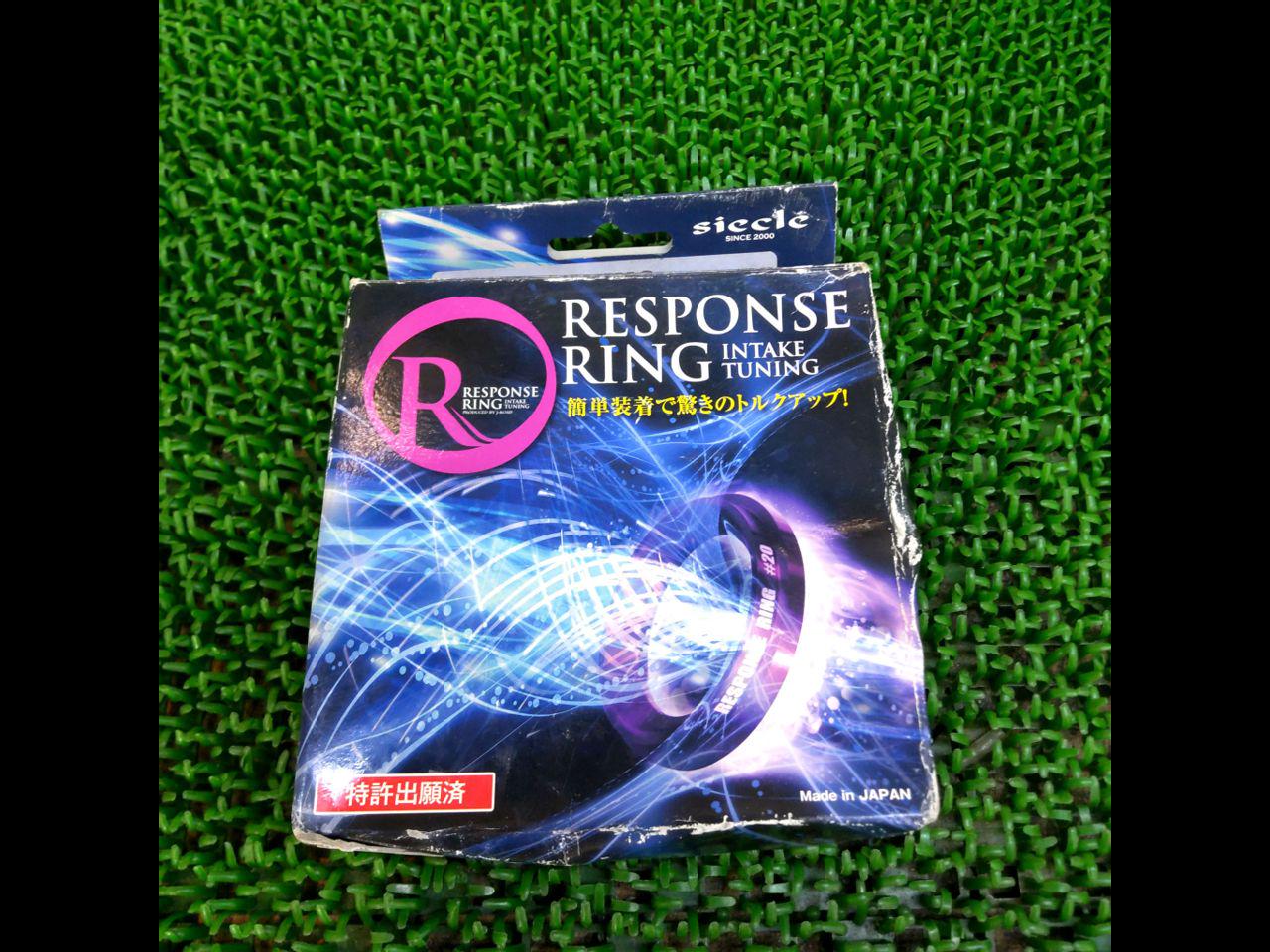 SIECLE RESPONSE RING RR 01 TP【値下げしました】 | カー用品 吸気・排気系 その他吸気・排気系を通販で購入する | 中古カー＆バイク用品の販売ならアップガレージ