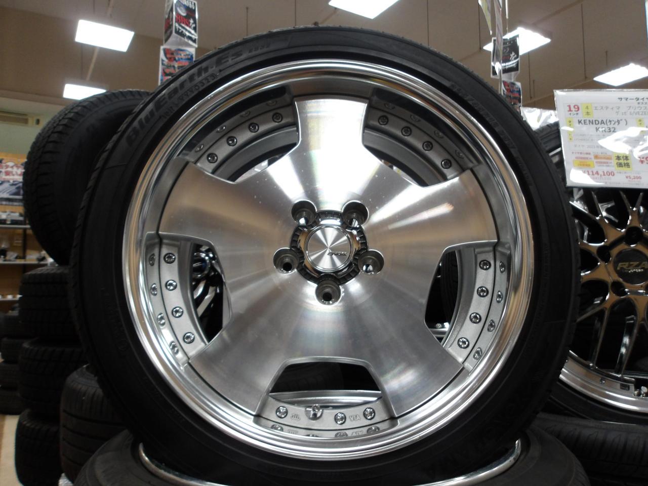 WORK(ワーク)LANVEC(ランベック) Lanvec LD1+YOKOHAMA BluEarth-ES ES32 | カー用品 タイヤ ...