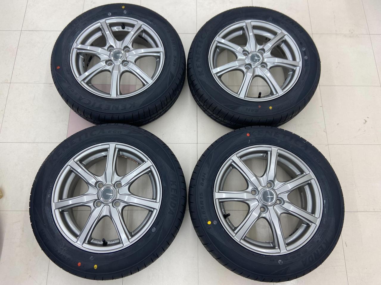 YFC MiLLOUS Ki + KENDA KR203 | カー用品 タイヤホイールセット 15インチタイヤホイールセットを通販で購入する | 中古カー＆バイク用品の販売ならアップガレージ