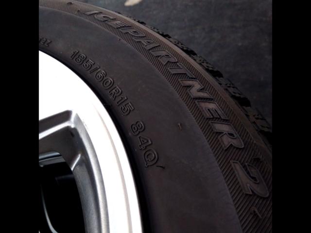 BRIDGESTONE TOPRUN R5+BRIDGESTONE ICE PARTNER2 | カー用品 スタッドレスタイヤホイールセット 15インチスタッドレスタイヤホイールセットを通販で ...