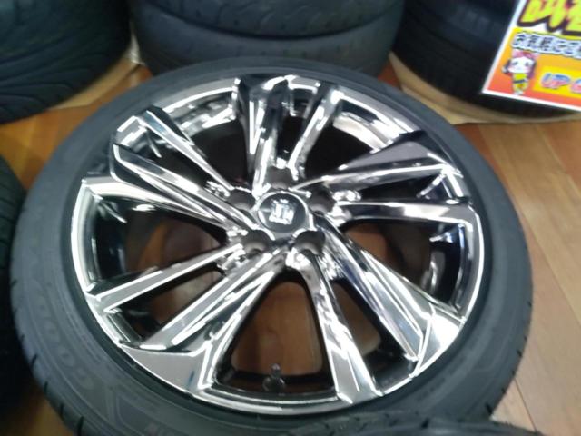 TOYOTA クラウン220系/RS advance後期純正ホイール+GOODYEAR EAGLE LS EXE | カー用品 タイヤホイールセット 18インチタイヤホイールセットを通販で購入 ...