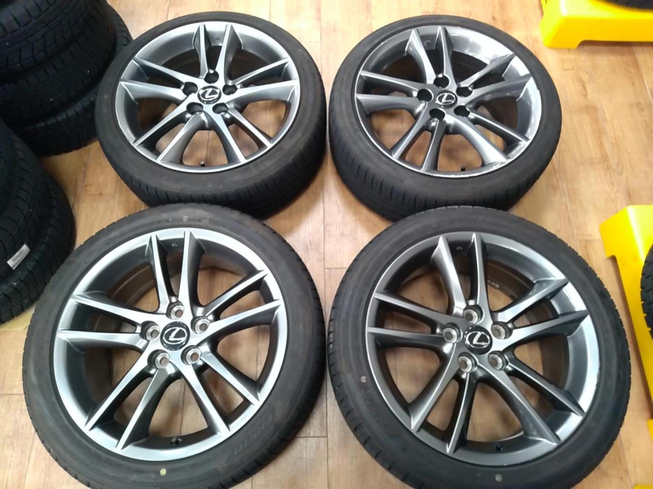 LEXUS純正(レクサス) IS 後期 純正アルミホイール + FALKEN AZENIS FK510 | 中古品 | アップガレージ 相模原 ...