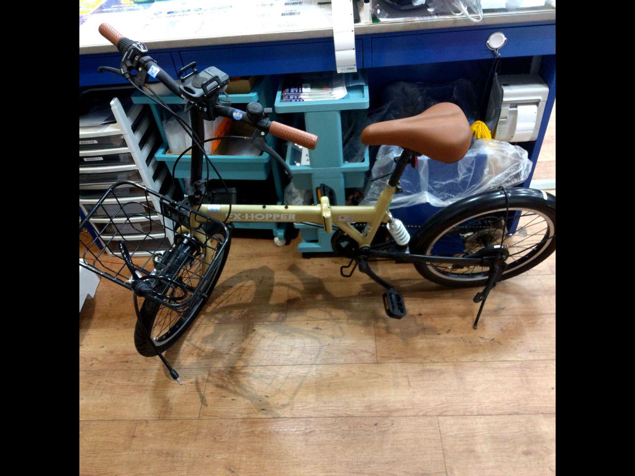 FX-HOPPER 20インチ折りたたみ自転車 ベージュ | 自転車 シティ 折りたたみ自転車を通販で購入する | 中古カー＆バイク用品の販売 ...