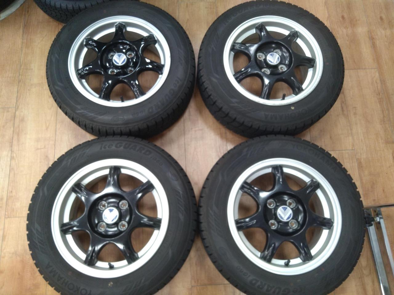 マツダ純正(MAZDA) ロードスター NA8C 純正アルミホイール + YOKOHAMA(ヨコハマ) iceGUARD iG60 | カー ...