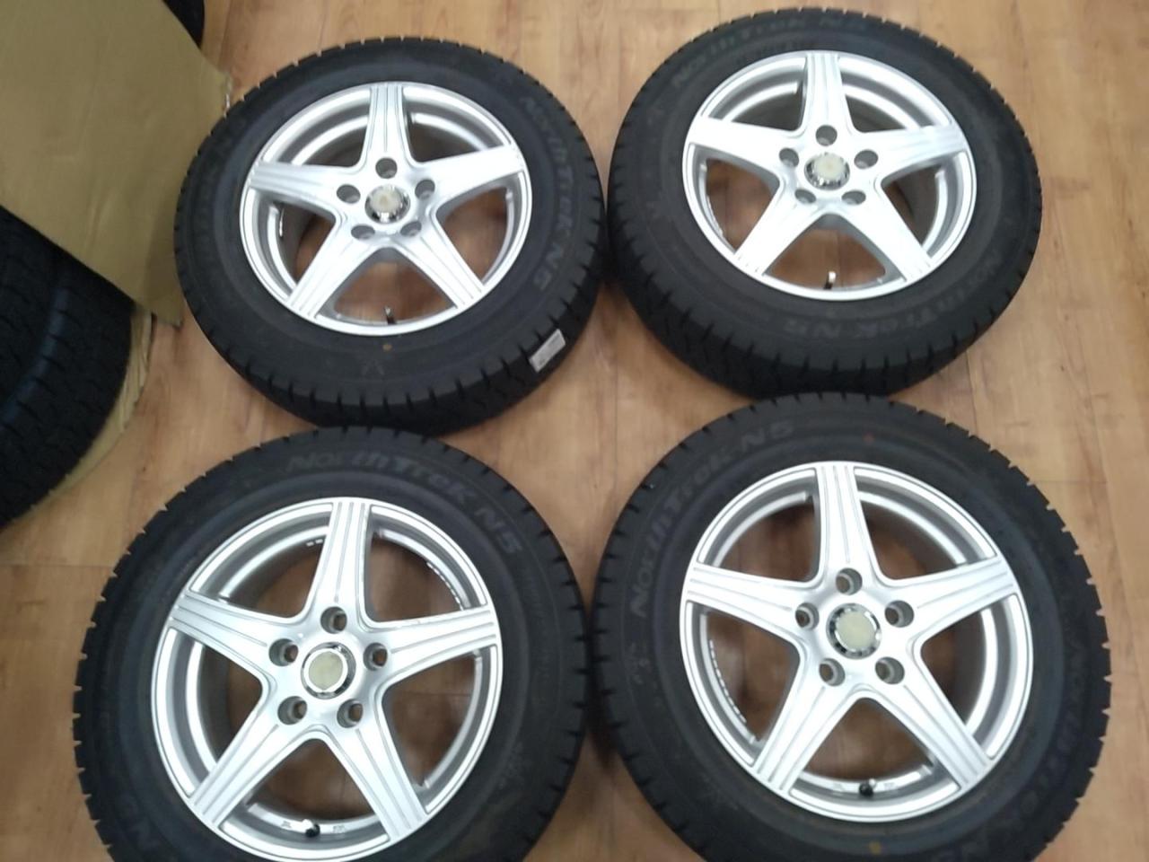 weds JOKER 6J+43 + AUTOBACS NORTHTrek N5 185/65R15【CR-Z】 | カー用品 スタッドレスタイヤホイールセット 15インチスタッドレスタイヤ ...