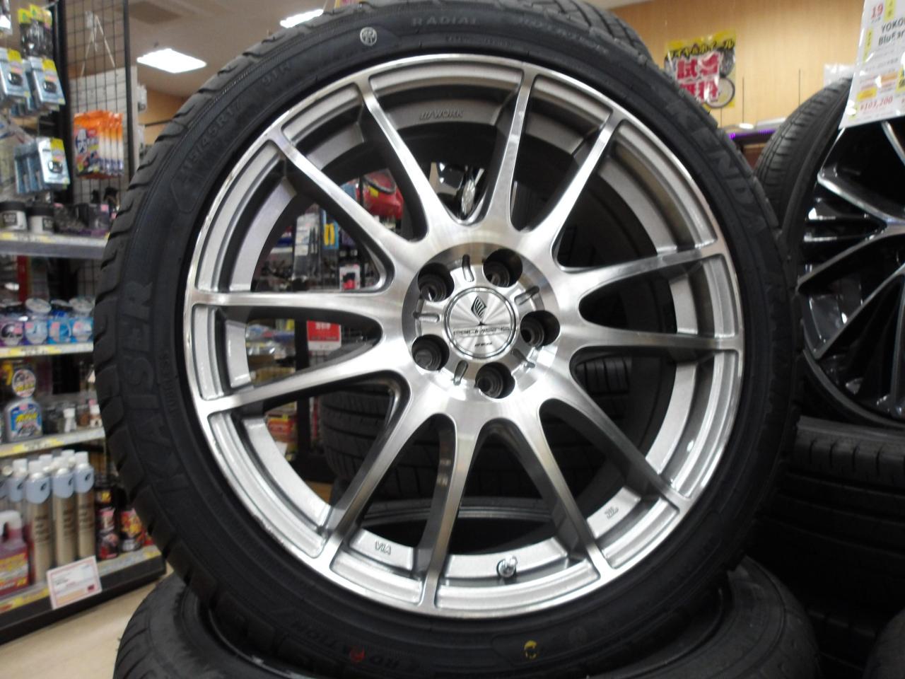 WORK(ワーク) PROMISING(プロミッシング) STYLE ST (5HOLE) + KENDA(ケンダ) KR20 | カー用品 ...