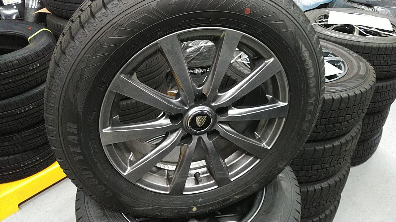 ★新品スタッドレス付き★ MARUKA SERVICE MANARAY SPORT ES + GOODYEAR ICE NAVI8 | 中古品 ...