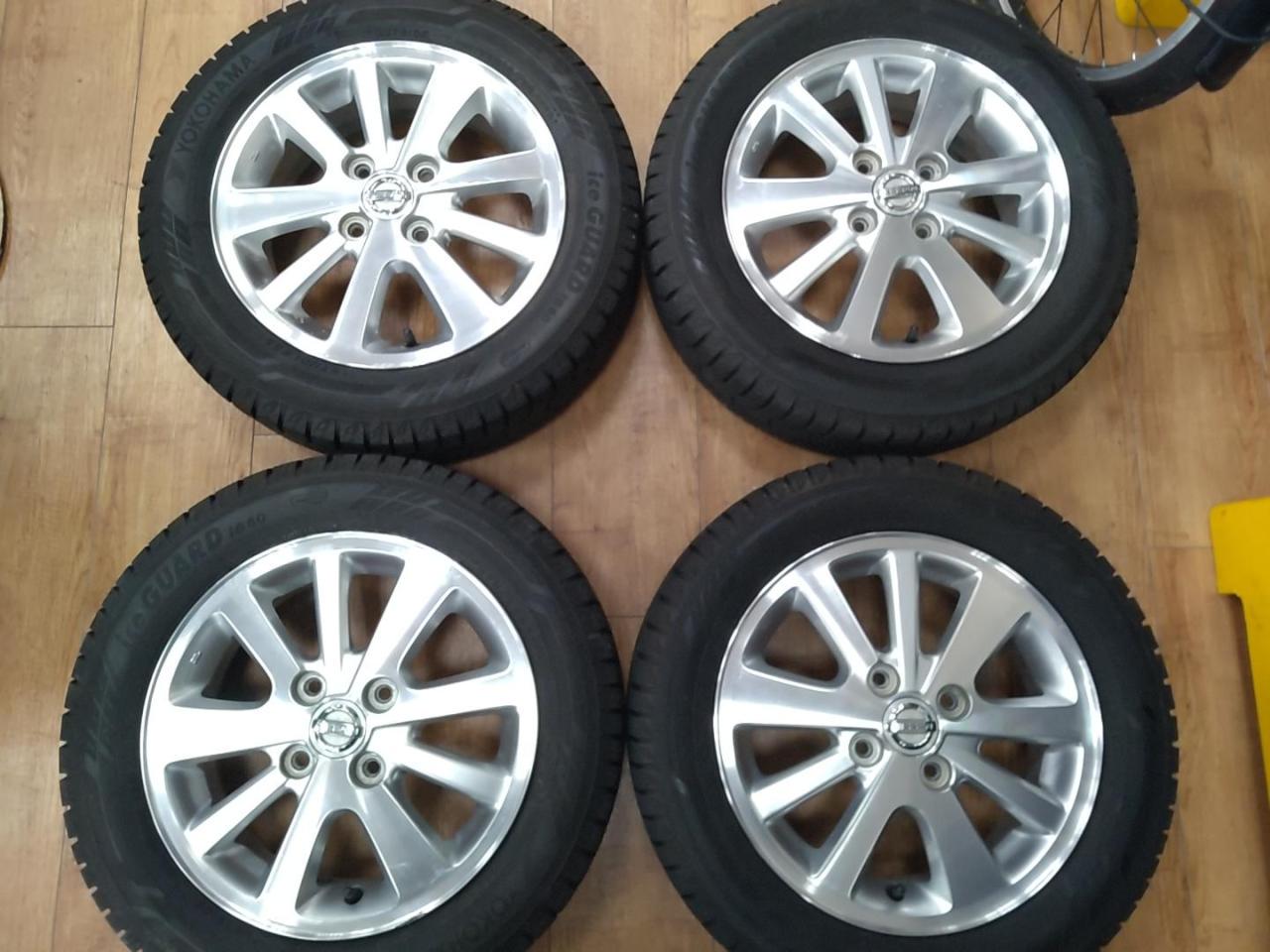 NISSAN 純正 クリッパー ホイール + YOKOHAMA iceGUARD iG60 165/65R14 | カー用品 タイヤホイール ...