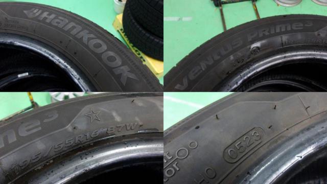 【HANKOOK/KINGSTAR】Ventus Prime3 195/55R16 2023年製 4本セット | カー用品 タイヤ 16インチ ...