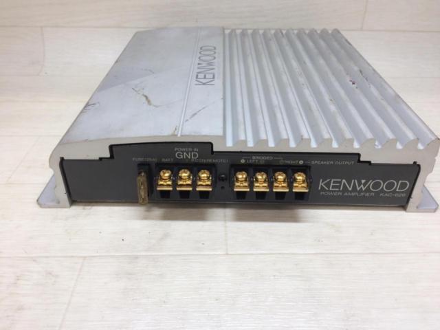 【KENWOOD】 KAC-626 2chパワーアンプ | カー用品 アンプを通販で購入する | 中古カー＆バイク用品の販売ならアップガレージ