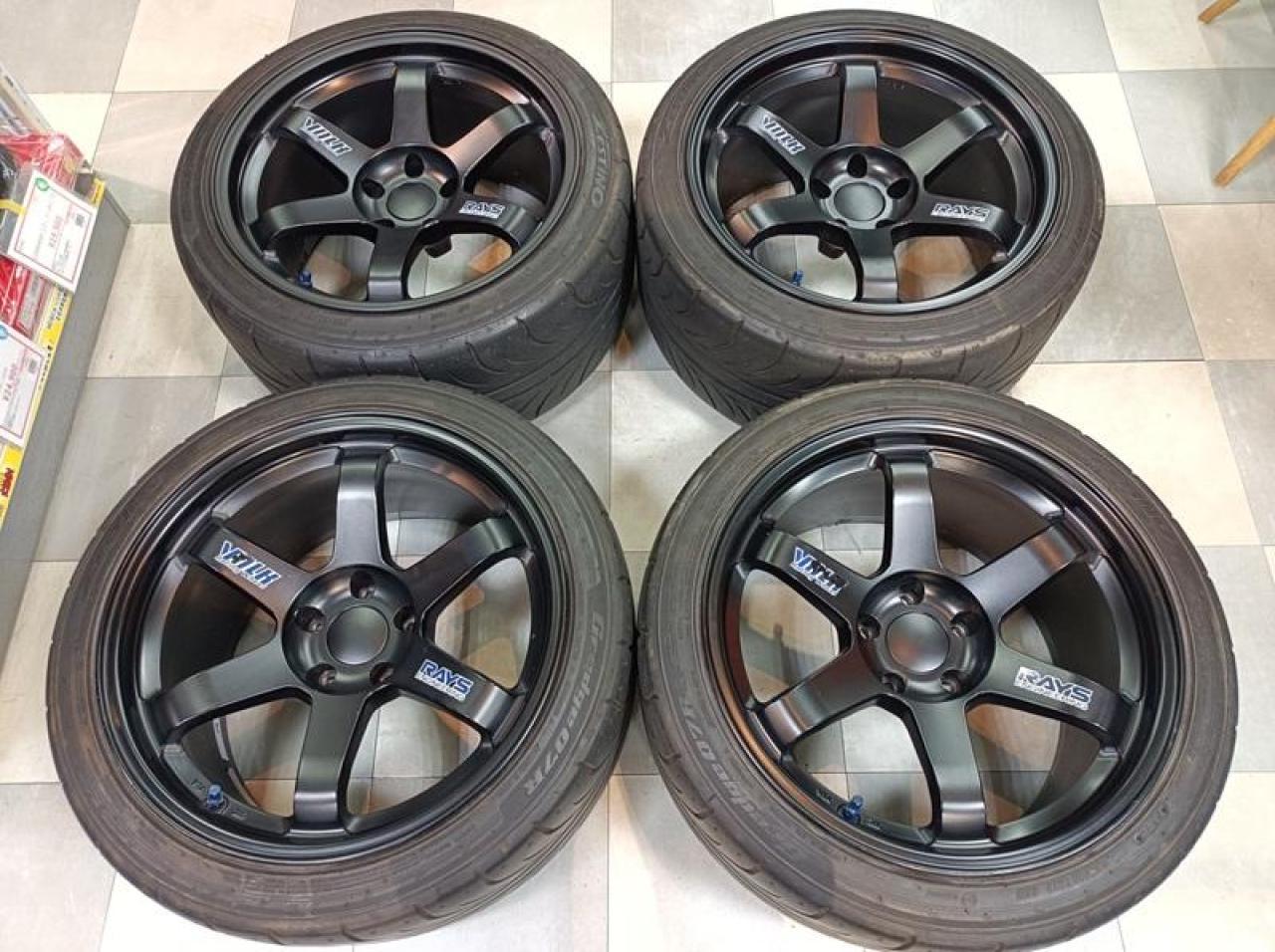 ☆FORGED・鍛造軽量GT-Rサイズ☆ RAYS VolkRacing TE37 + ZESTINO Gredge 07R | カー用品 ...