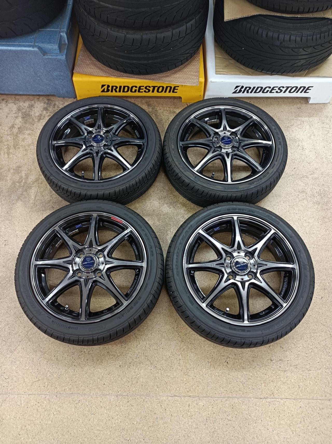 KYOHO SMACK LAVINE + GOODYEAR EAGLE LS2000 HybridⅡ73V | カー用品 タイヤホイールセット ...