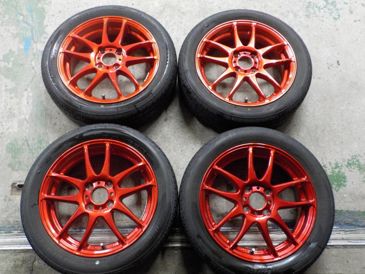 ☆☆値下げしました☆☆【WORK(ワーク)】EMOTION(エモーション) CR kiwami (4HOLE)+【BRIDGESTONE】NEXTRY | カー用品 タイヤホイールセット 15 ...