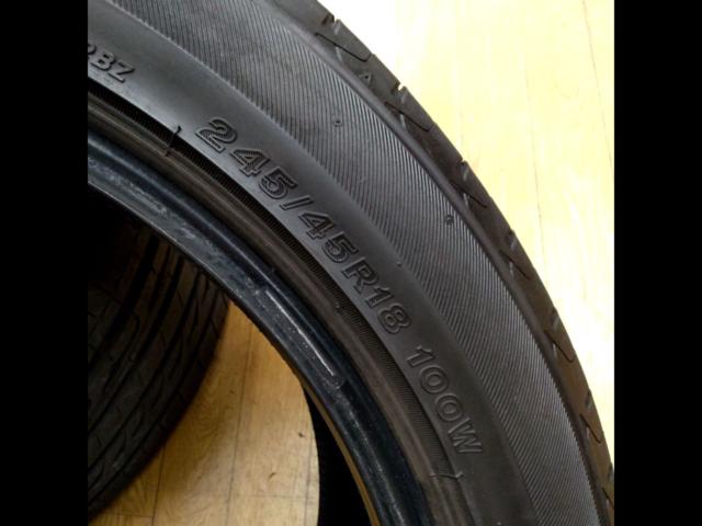 BRIDGESTONE REGNO GR-XⅡ 245/45R18 100W 2本 | カー用品 タイヤ 18インチタイヤを通販で購入する | 中古カー＆バイク用品の販売ならアップガレージ