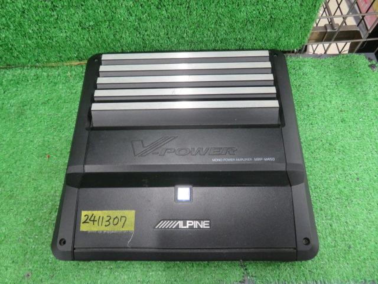ALPINE MRP-M450 モノラル パワーアンプ | カー用品 アンプを通販で購入する | 中古カー＆バイク用品の販売ならアップガレージ