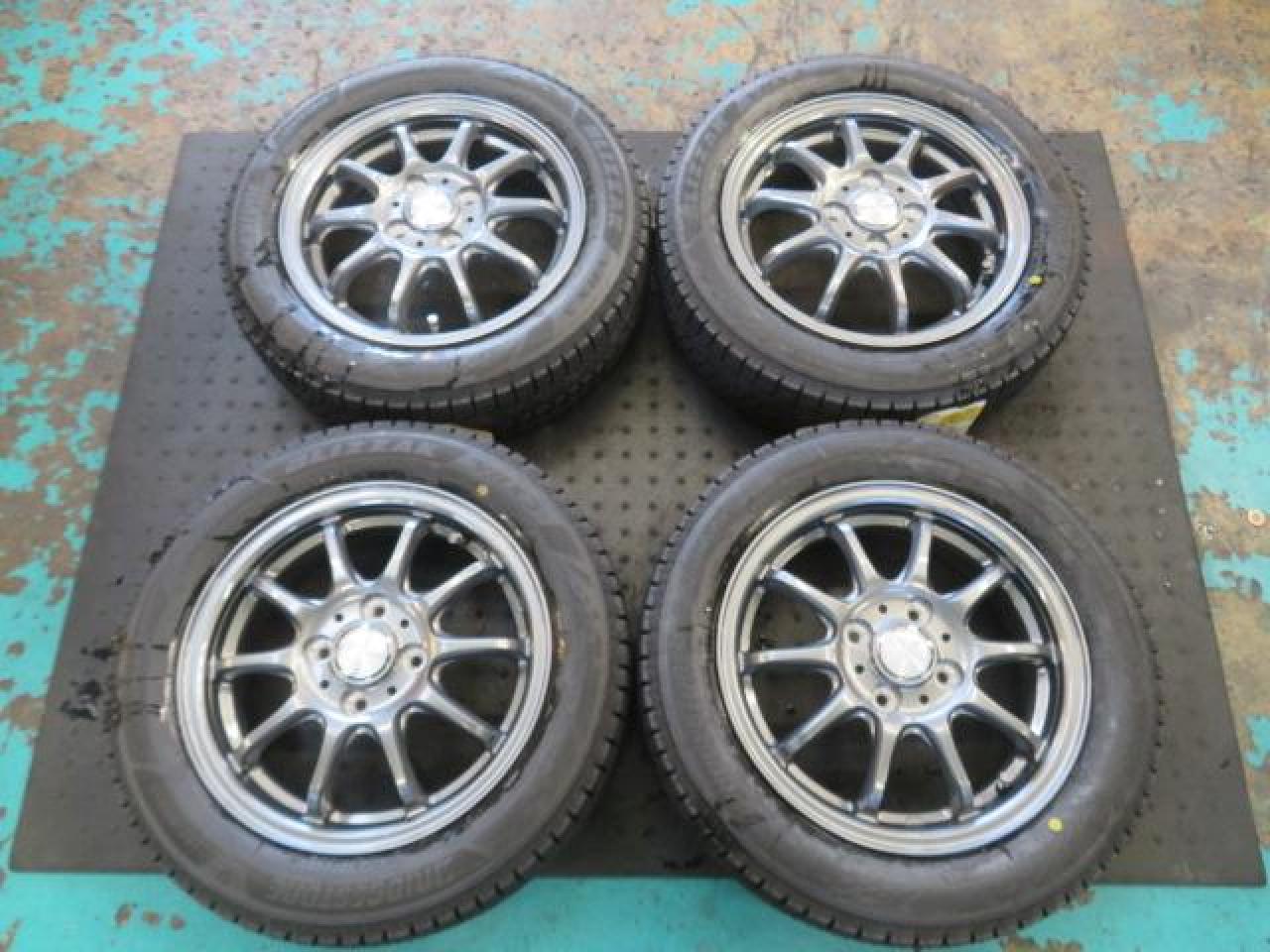 BEST(ベスト) クレール ZT10 + BRIDGESTONE BLIZZAK VRX3 155/65 | カー用品 スタッドレスタイヤ ...