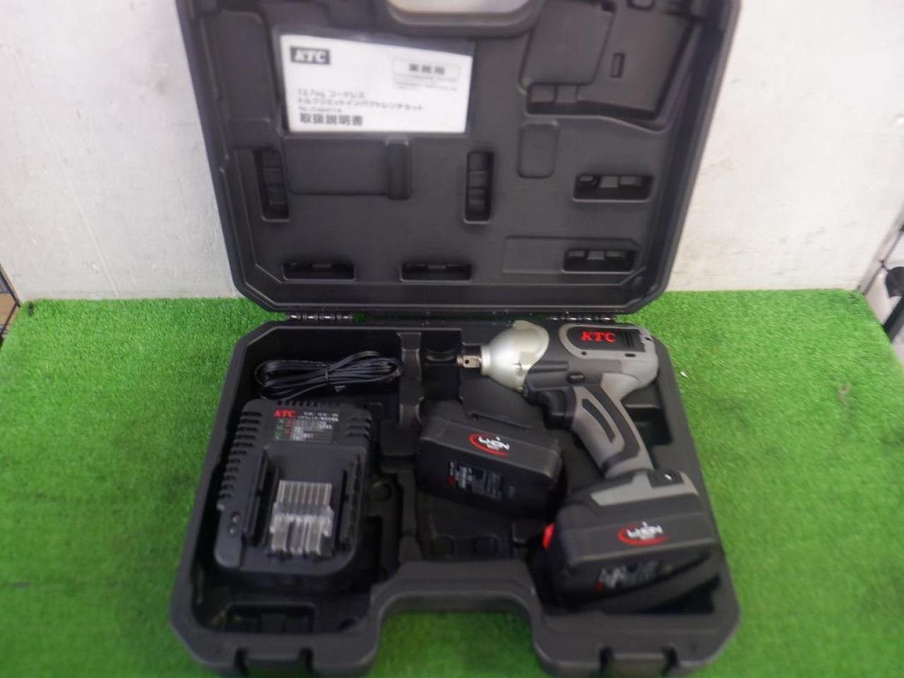 【WG】【KTC】12.7sqコードレストルクリミットインパクトレンチセット JAE411 | 総合リユース ドリル、ドライバ インパクトレンチを通販で購入する | 中古カー＆バイク用品の販売 ...