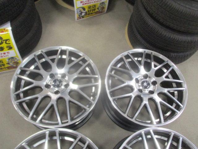 WORK(ワーク) RYVER M009 4本セット | カー用品 アルミホイール 18インチホイールを通販で購入する | 中古カー＆バイク用品の販売ならアップガレージ