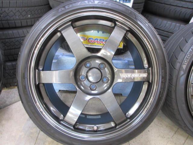 RAYS VOLK RACING TE37 SAGA S-Plus + YOKOHAMA ADVAN FLEVA | 中古品 | アップガレージ 広島中央店 | カー用品 タイヤホイールセット ...