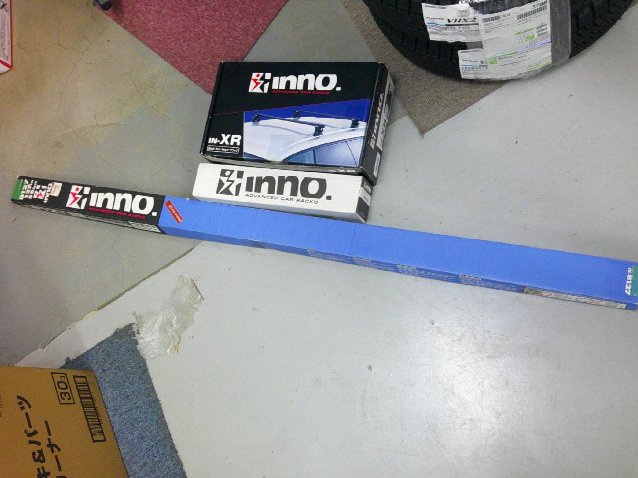 【INNO/RV-INNO】システムキャリア IN-XR + INB127 | カー用品 キャリアを通販で購入する | 中古カー＆バイク用品の販売ならアップガレージ