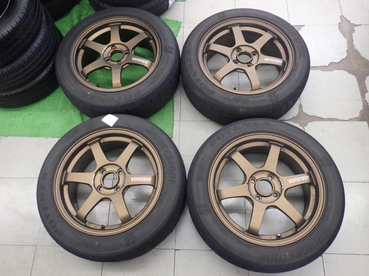 RAYS(レイズ)VOLK RACING(ボルク レーシング) TE37 SONIC+BRIDGESTONE POTENZA RE-71RS | カー用品 タイヤホイールセット 16インチ ...
