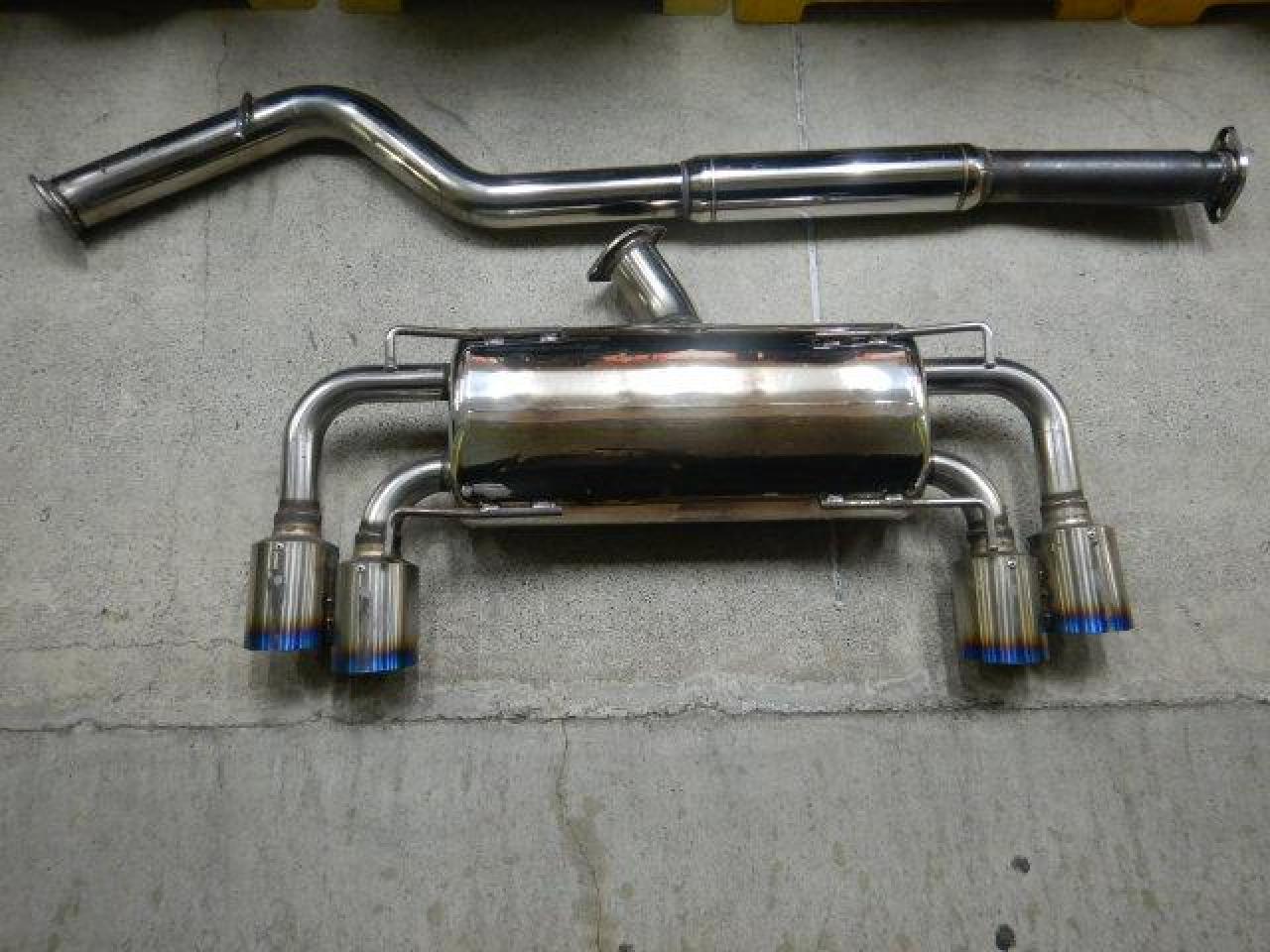 RX2411-1209【BLITZ】NUR-SPEC C-Ti 【GRB インプレッサWRX STi】 | カー用品 吸気・排気系 マフラーを通販で購入する | 中古カー＆バイク用品の販売なら ...