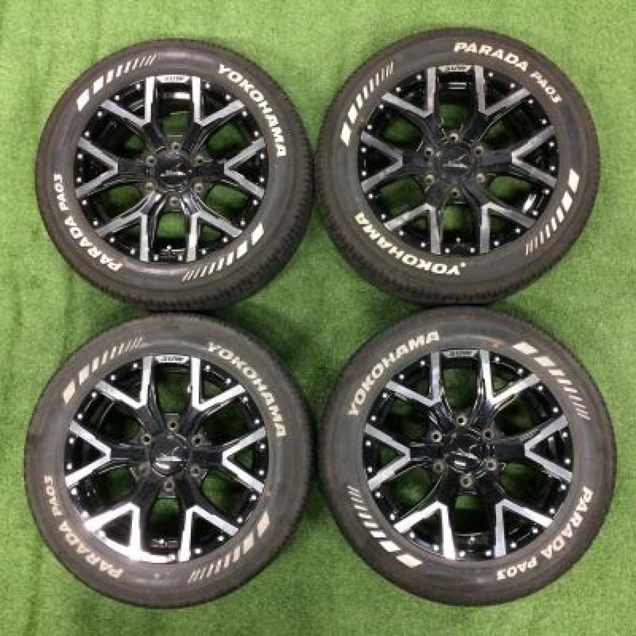 Climate/SUW SUW 6本スポークアルミホイール + YOKOHAMA(ヨコハマ) YOKOHAMA PARADA PA03 215/60R17 2021年製造 | カー用品 タイヤ ...