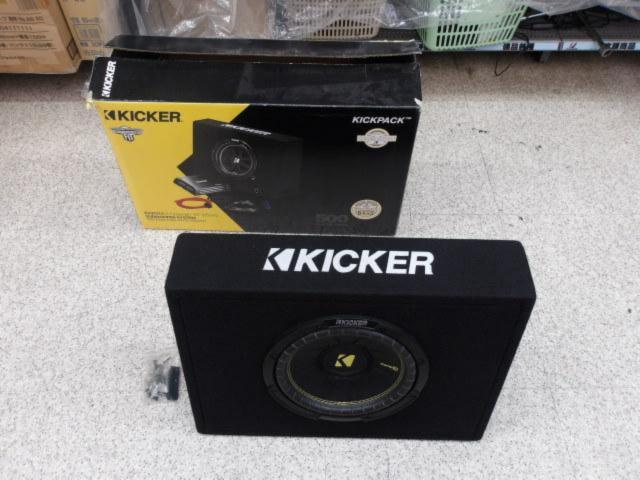 KICKER CompC 44KKP210 | カー用品 スピーカー サブウーハースピーカーを通販で購入する | 中古カー＆バイク用品の販売 ...