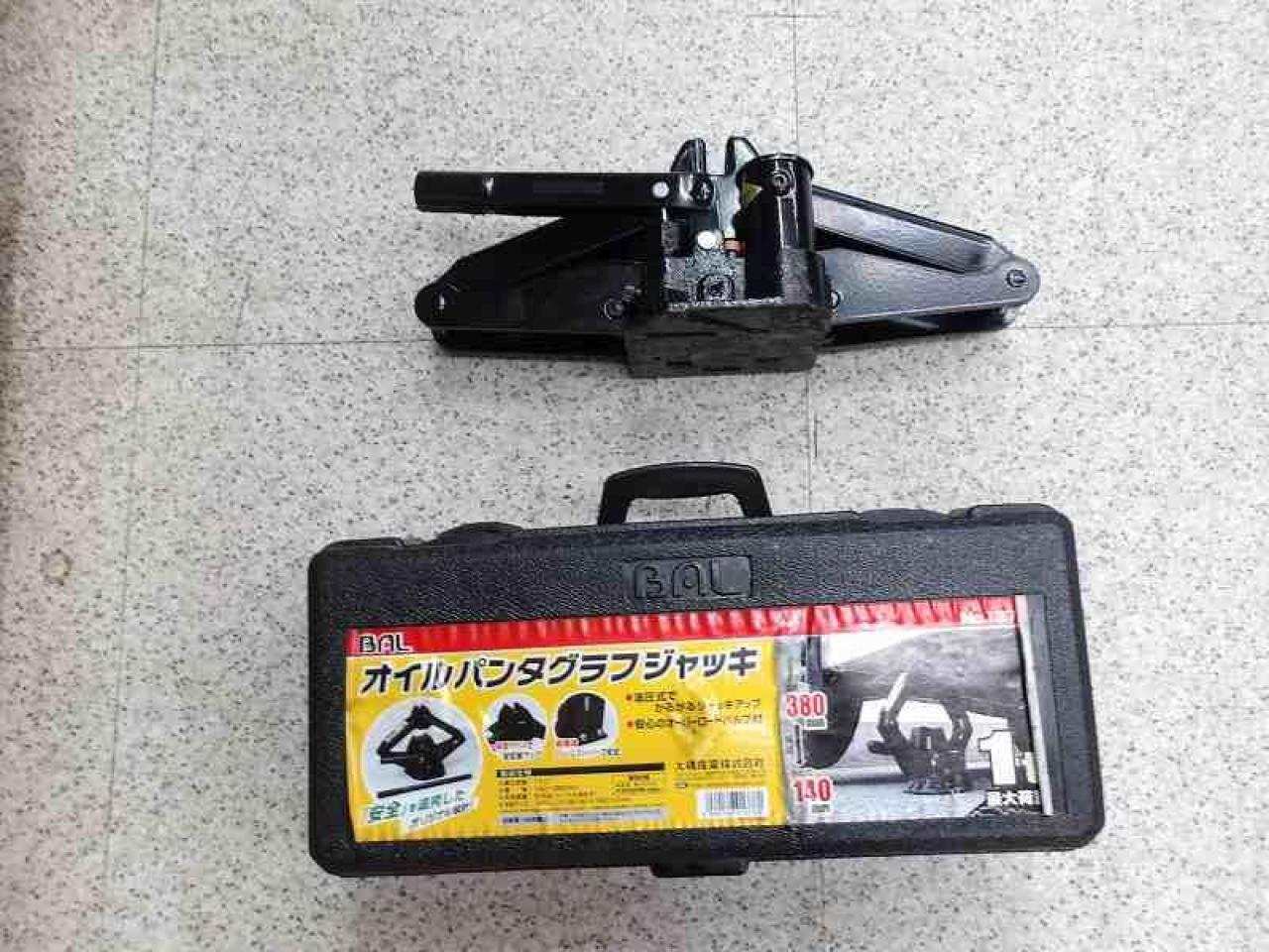 【WG】BAL No1376 オイルパンタグラフジャッキ | 総合リユース 自動車整備工具 パンタグラフジャッキを通販で購入する | 中古カー＆バイク用品の販売ならアップガレージ